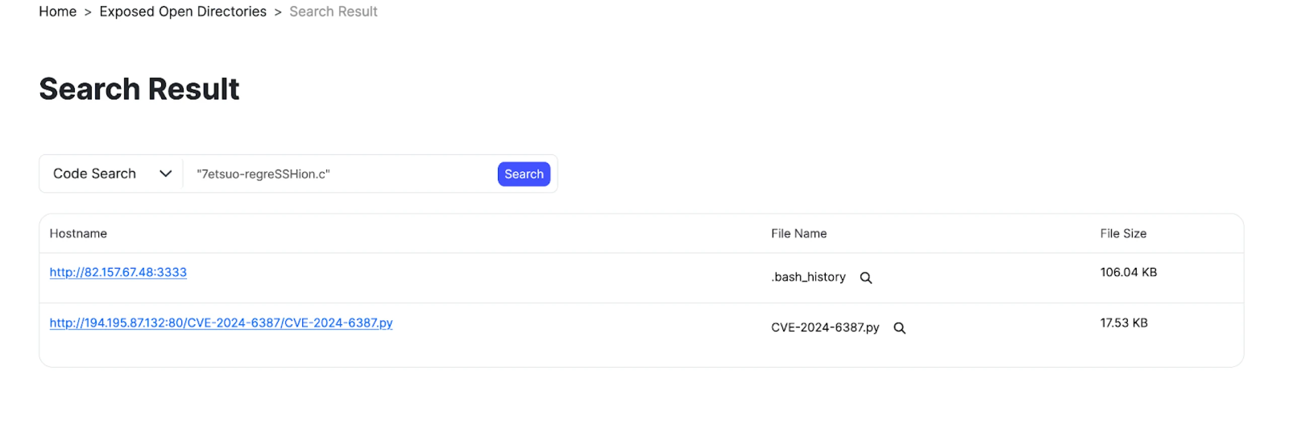 Introducing Code Search On Attackcapture Uncover Exploit Code Reverse